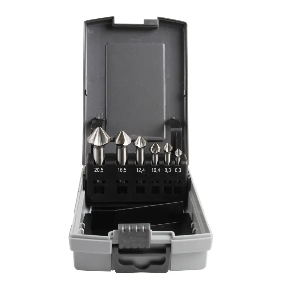 HSS Cobalt Countersink Factory Set 6pcs 90° chamfering angle - DanYang ...
